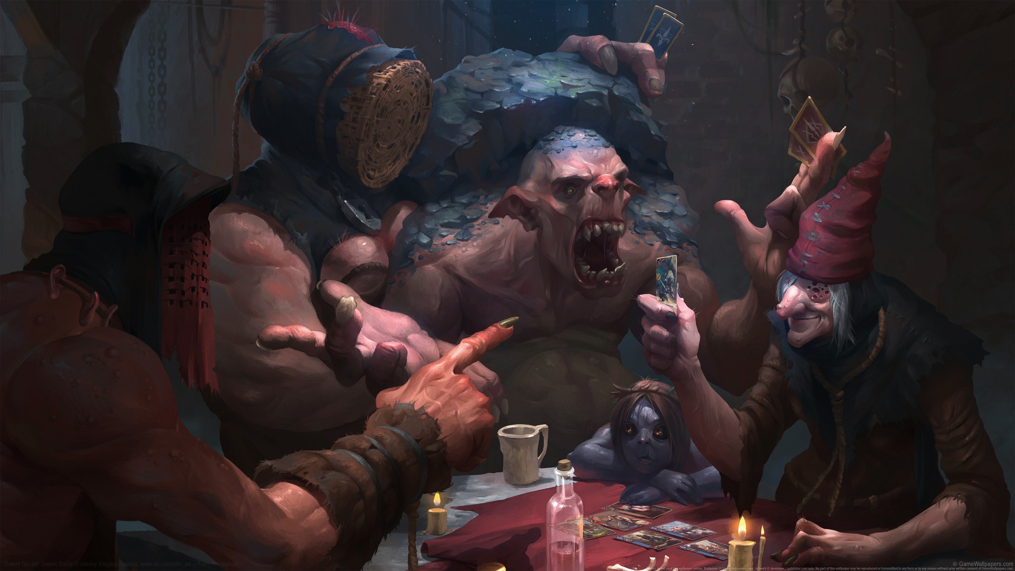 GWENT fan art 4k 游戏壁纸壁纸(游戏静态壁纸) - 静态壁纸下载 - 元气壁纸