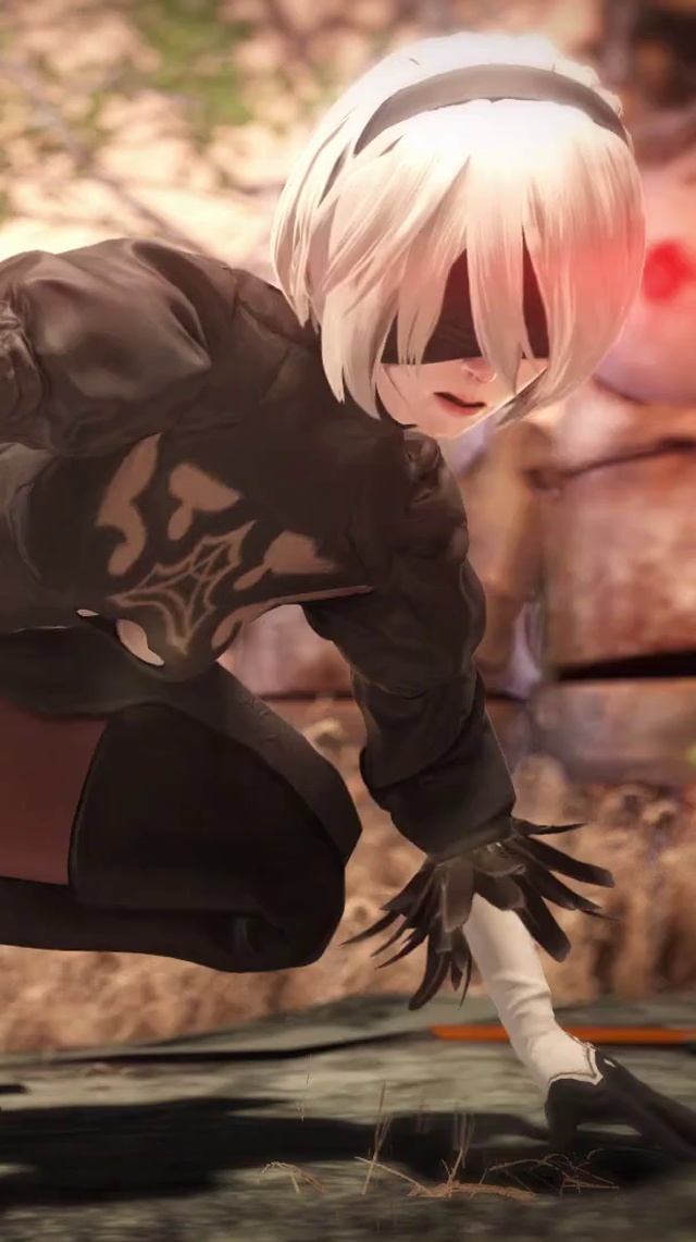 机械纪元2B小姐姐(游戏手机动态壁纸) - 游戏手机壁纸下载 - 元气壁纸