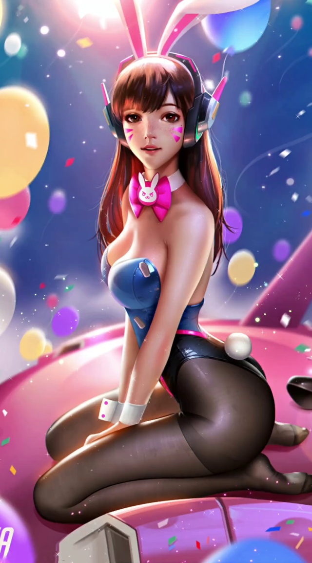守望先锋 D.VA 4k顶级画质主页加up猪哇(游戏手机动态壁纸) - 游戏手机壁纸下载 - 元气壁纸
