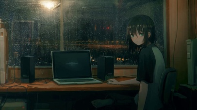 女孩(动漫动态壁纸) - 动态壁纸下载 - 元气壁纸