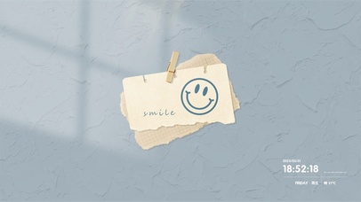 笑脸开心(小清新动态壁纸) - 动态壁纸下载 - 元气壁纸