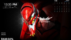 EVA 02 二号机(动漫动态壁纸) - 动态壁纸下载 - 元气壁纸