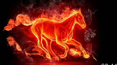 奔跑的烈马(科幻动态壁纸) - 动态壁纸下载 - 元气壁纸