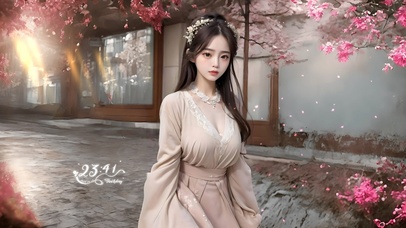 4K古风美女-DN-068(美女动态壁纸) - 动态壁纸下载 - 元气壁纸