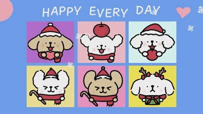 HAPPY EVERYDAY(小清新动态壁纸) - 动态壁纸下载 - 元气壁纸