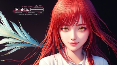 AI-056-COSS玛琪玛(美女动态壁纸) - 动态壁纸下载 - 元气壁纸