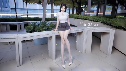 长腿女神美女动态壁纸 动态壁纸下载 元气壁纸 9816
