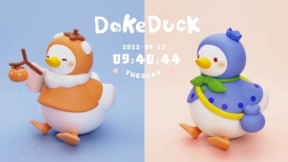 dake duck(动物动态壁纸) - 动态壁纸下载 - 元气壁纸