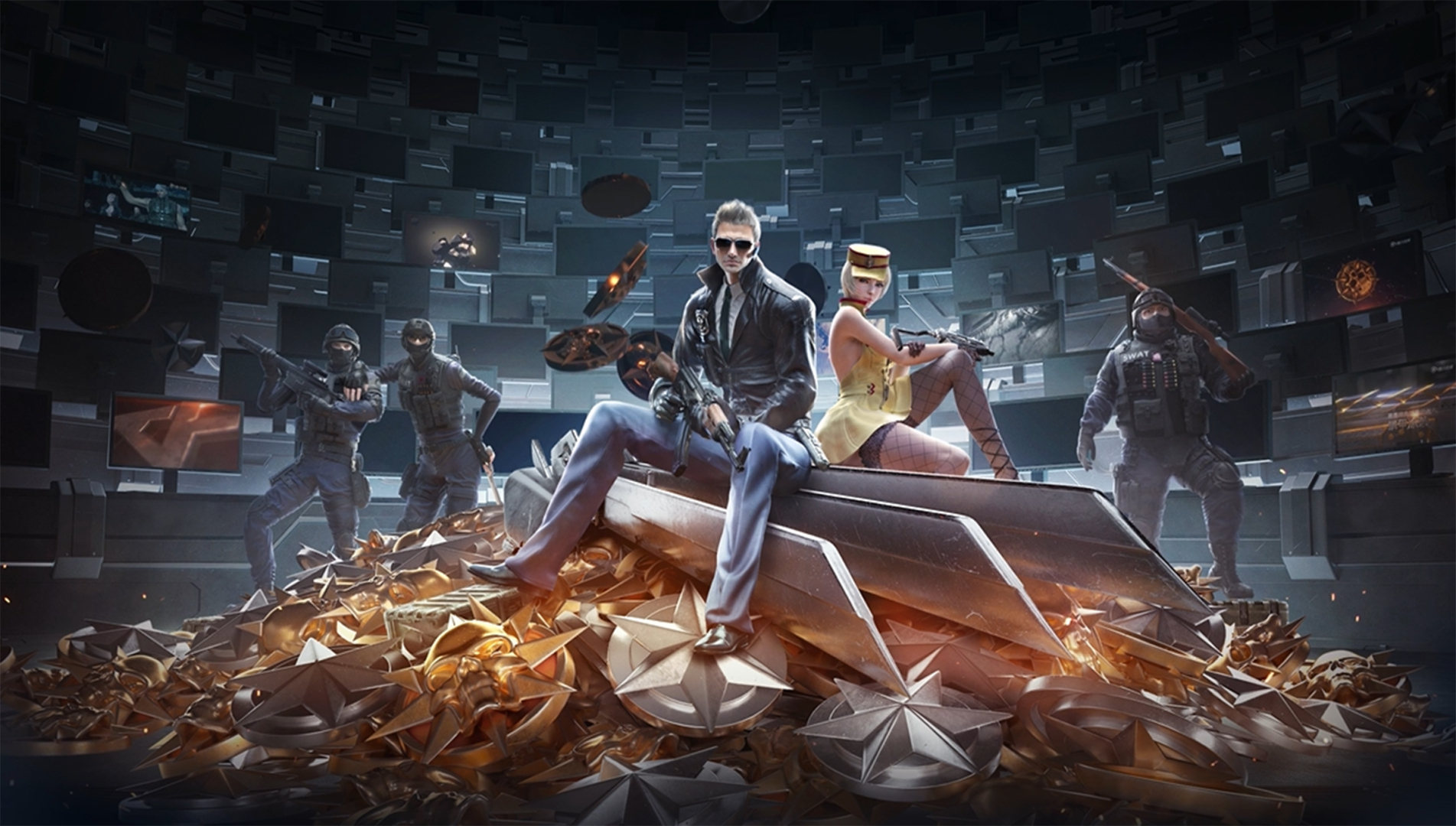 CF刀锋&灵狐(游戏静态壁纸) - 静态壁纸下载 - 元气壁纸