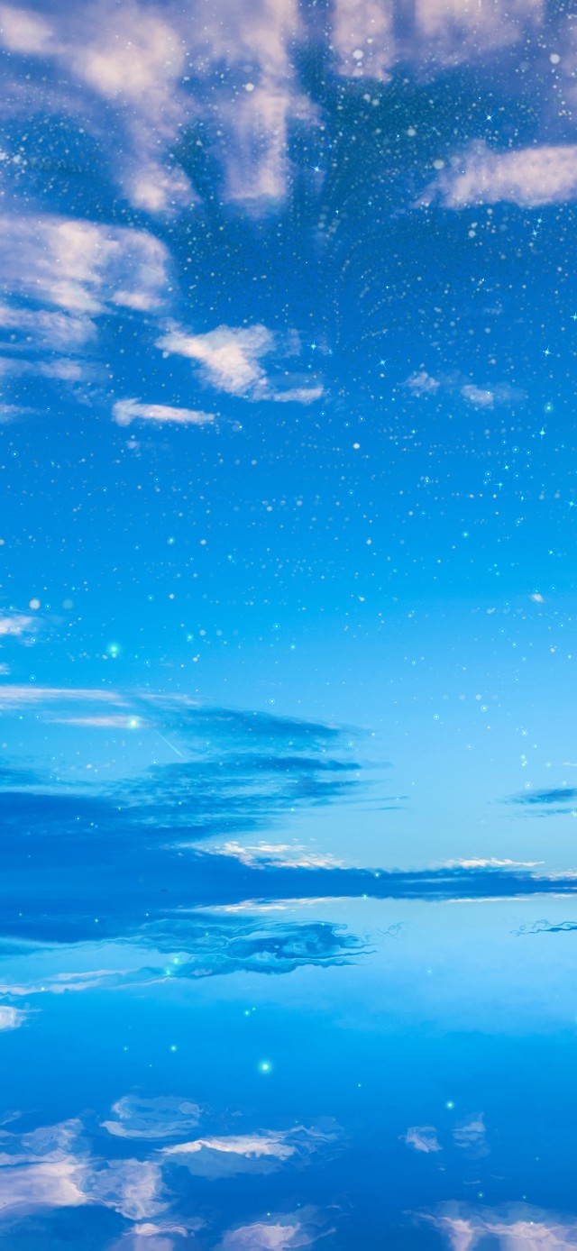 4k 梦幻天空之境水天一色(风景手机动态壁纸) - 风景手机壁纸下载 - 元气壁纸