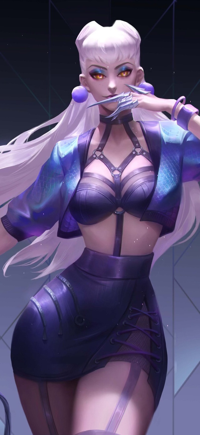 KDA 伊芙琳(游戏手机动态壁纸) - 游戏手机壁纸下载 - 元气壁纸