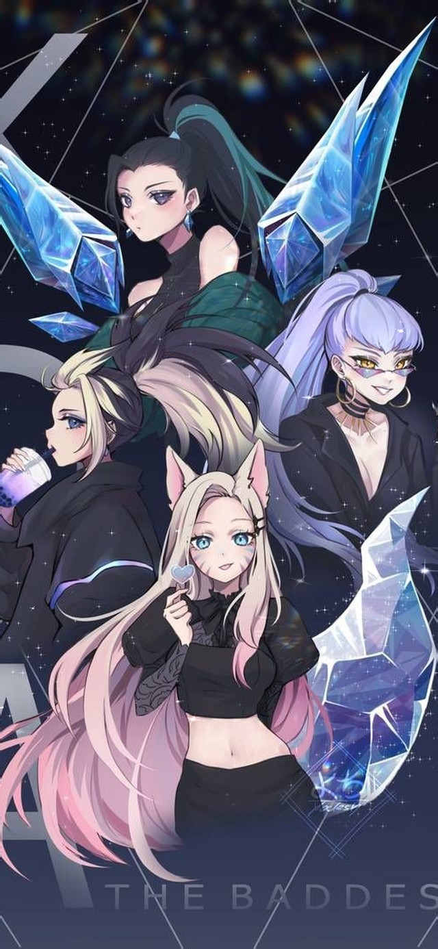 KDA(游戏手机动态壁纸) - 游戏手机壁纸下载 - 元气壁纸