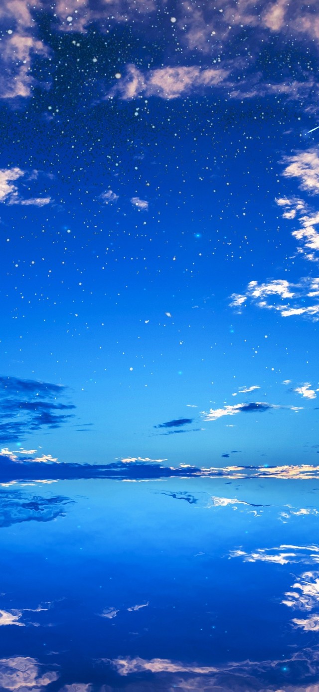 4K 梦幻天空之境水天一色(风景手机动态壁纸) - 风景手机壁纸下载 - 元气壁纸