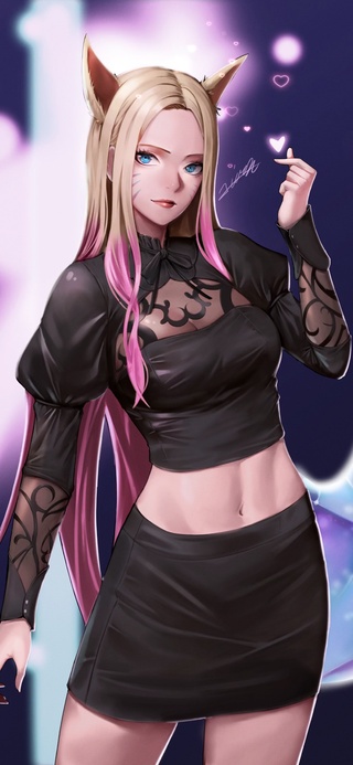 KDA 阿狸壁纸 - KDA 阿狸手机壁纸 - KDA 阿狸手机动态壁纸 - 元气壁纸