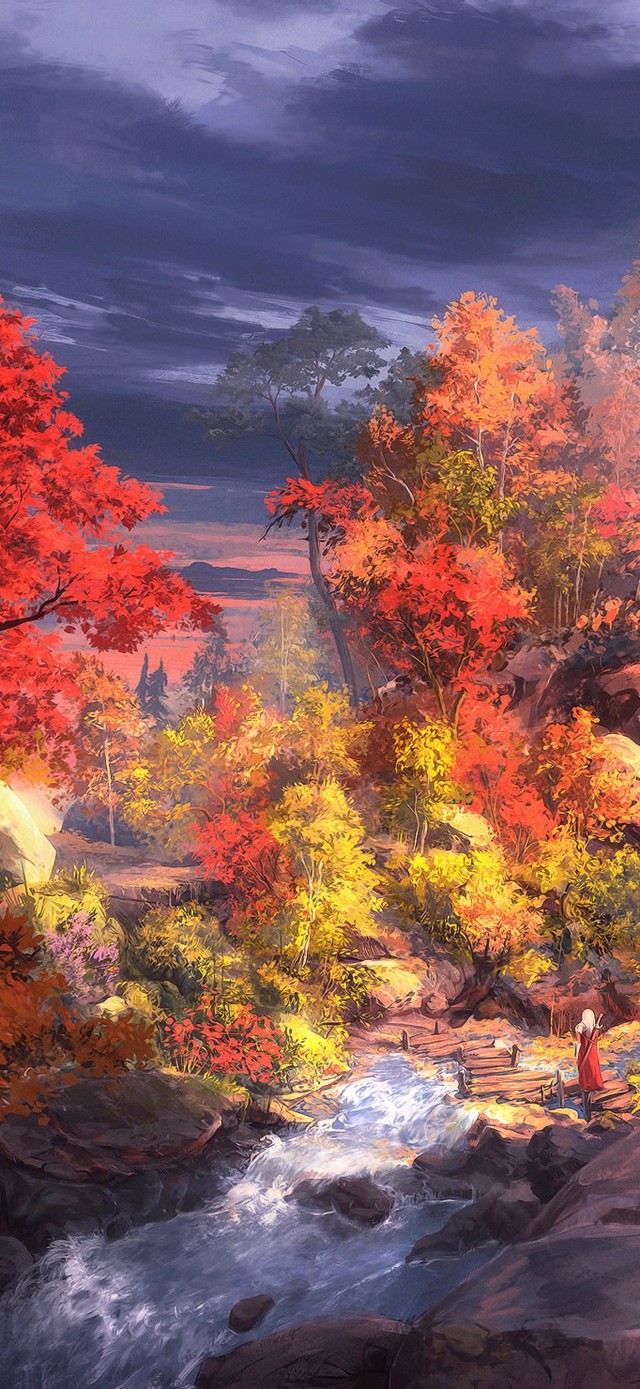 4K原神高清自然景观 凌空治愈(风景手机动态壁纸) - 风景手机壁纸下载 - 元气壁纸