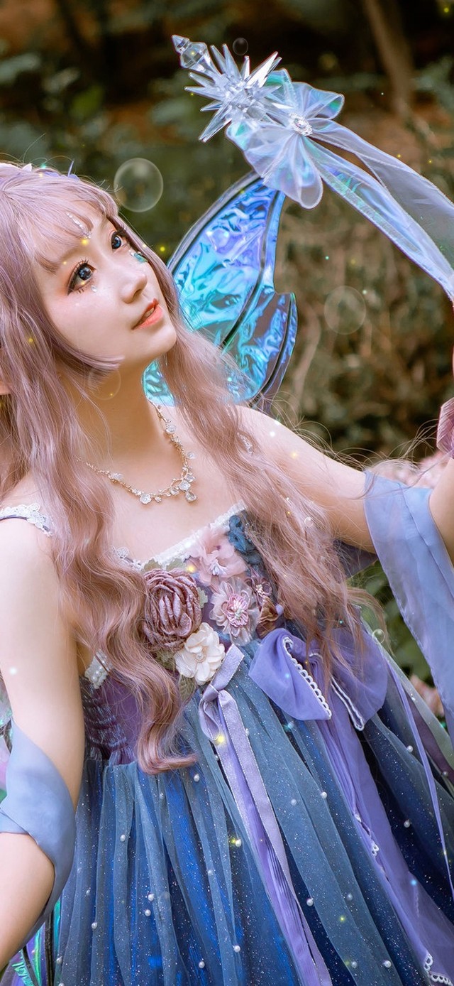 仙境cos小姐姐【超高清】(美女手机动态壁纸) - 美女手机壁纸下载 - 元气壁纸