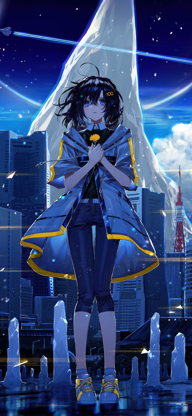 未来元宇宙少女(科幻手机动态壁纸) - 科幻手机壁纸下载 - 元气壁纸