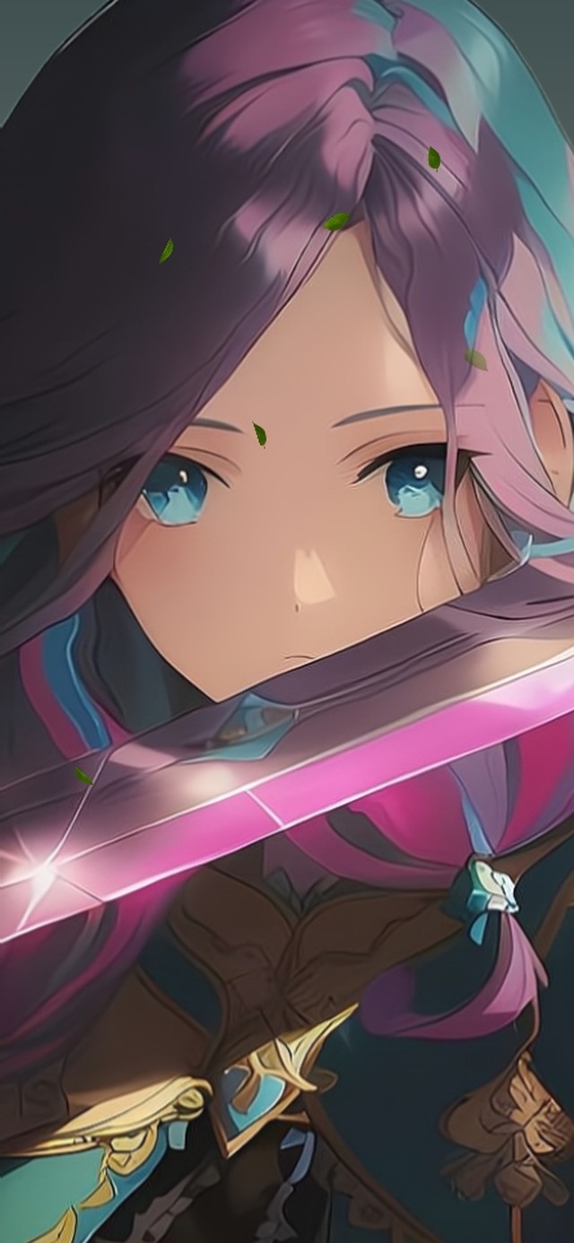 WIMI-剑客女孩(动漫手机动态壁纸) - 动漫手机壁纸下载 - 元气壁纸