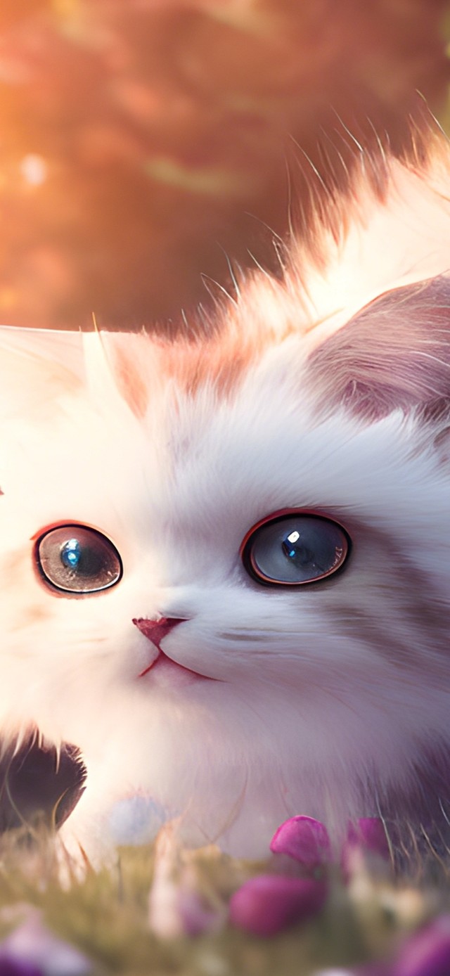 4k可爱的猫咪(动物手机动态壁纸) - 动物手机壁纸下载 - 元气壁纸