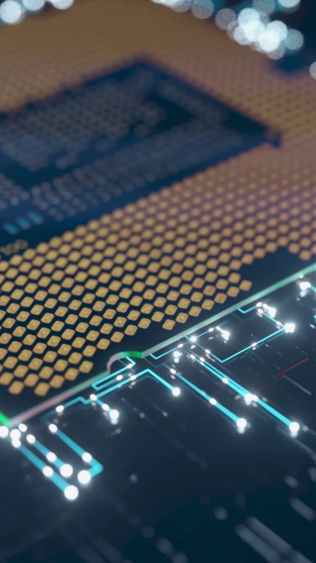 高科技芯片特效(科幻手机动态壁纸) - 科幻手机壁纸下载 - 元气壁纸