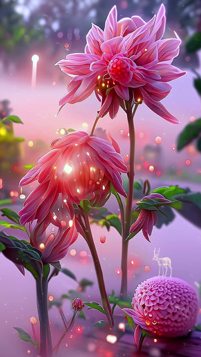 美丽的花儿(风景手机动态壁纸) - 风景手机壁纸下载 - 元气壁纸