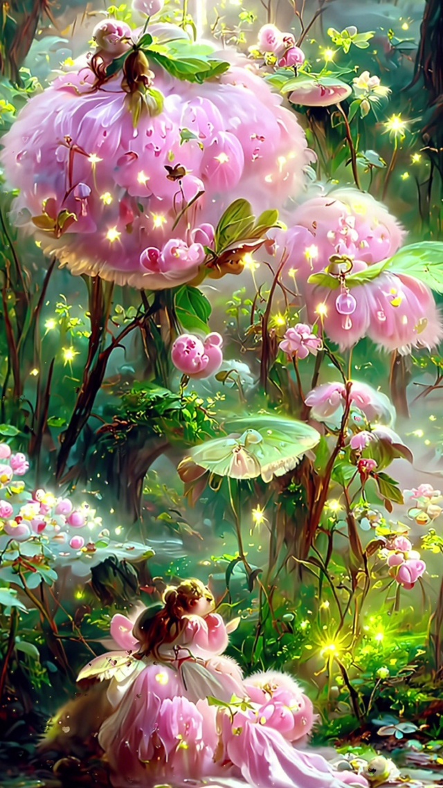 粉粉的花儿(风景手机动态壁纸) - 风景手机壁纸下载 - 元气壁纸