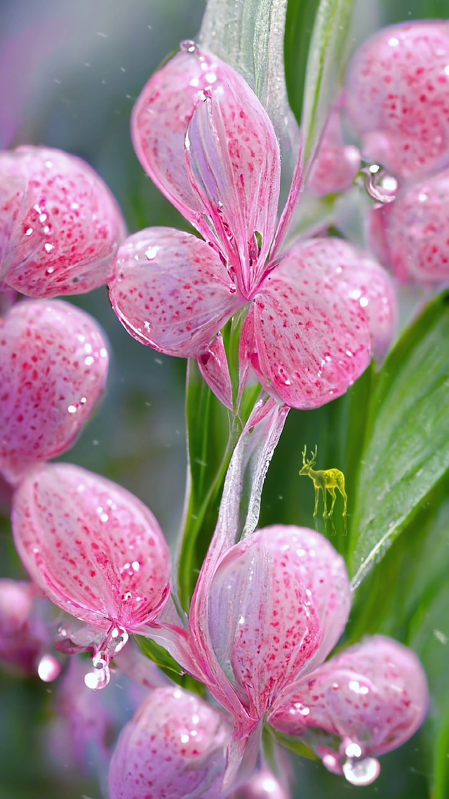粉粉的花儿(风景手机动态壁纸) - 风景手机壁纸下载 - 元气壁纸
