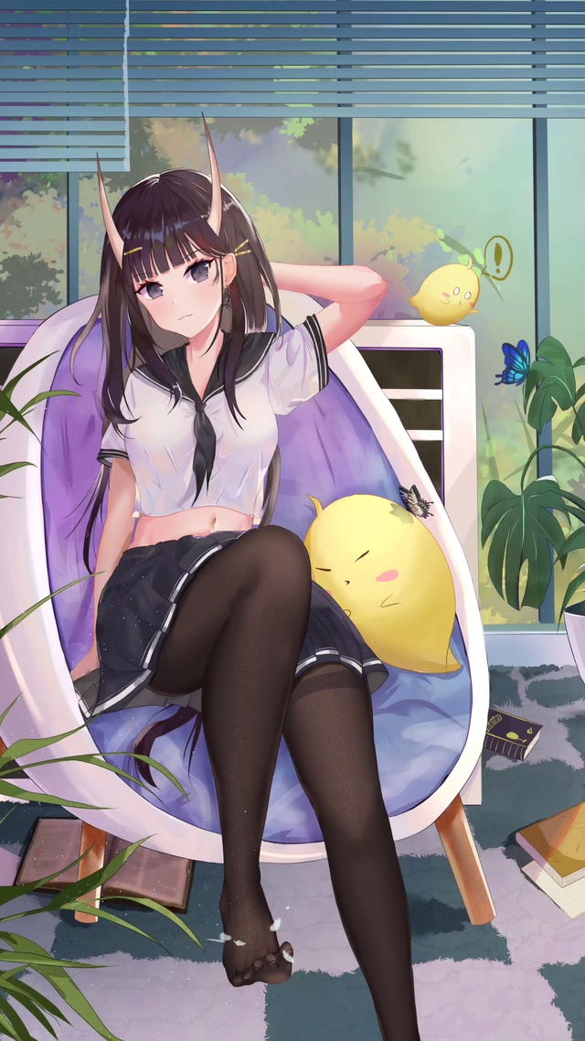 jk小姐姐yyds(动漫手机动态壁纸) - 动漫手机壁纸下载 - 元气壁纸