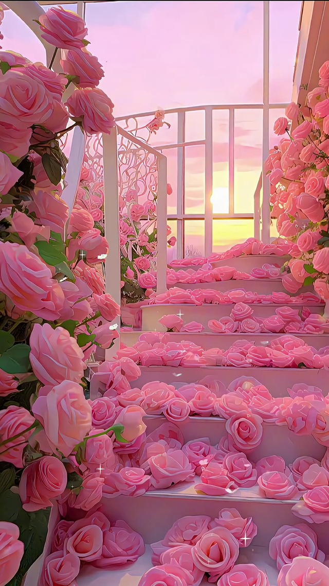 浪漫玫瑰(风景手机动态壁纸) - 风景手机壁纸下载 - 元气壁纸