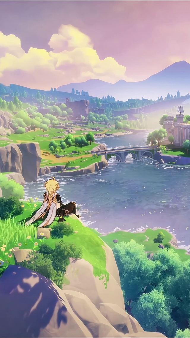 原神世界(游戏手机动态壁纸) - 游戏手机壁纸下载 - 元气壁纸