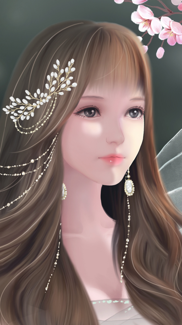精灵公主美女手机静态壁纸 美女手机壁纸下载 元气壁纸