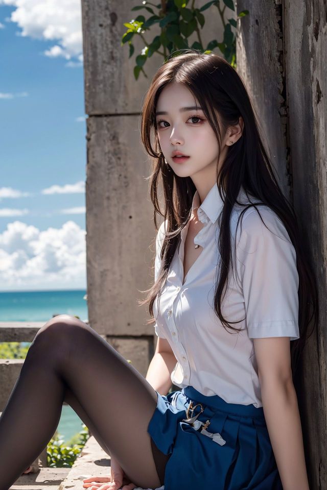 长腿黑丝jk美少女美女手机静态壁纸 美女手机壁纸下载 元气壁纸