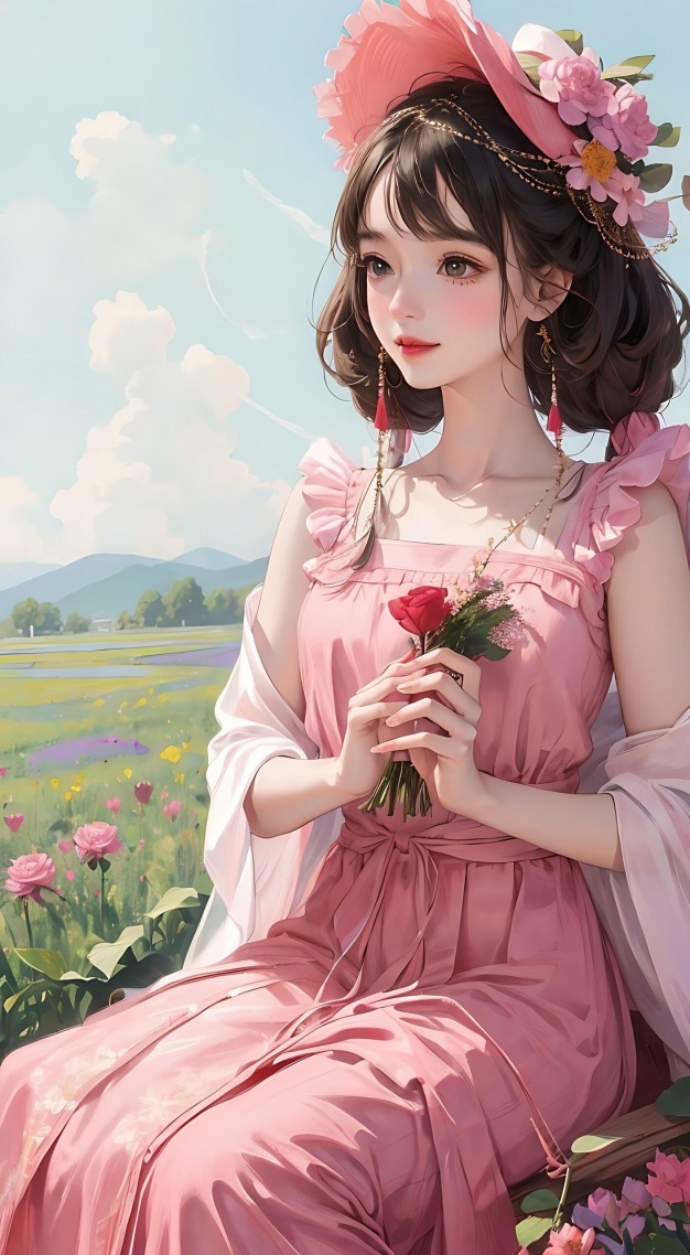 治愈系美女手机静态壁纸 美女手机壁纸下载 元气壁纸