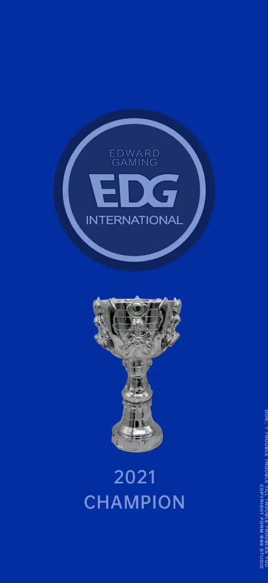 EDG冠军壁纸(手机静态壁纸) - 手机壁纸下载 - 元气壁纸