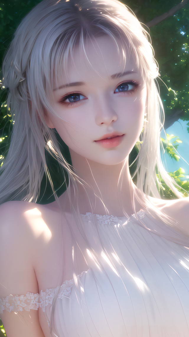 小清新治愈系阳光少女美女手机静态壁纸 美女手机壁纸下载 元气壁纸