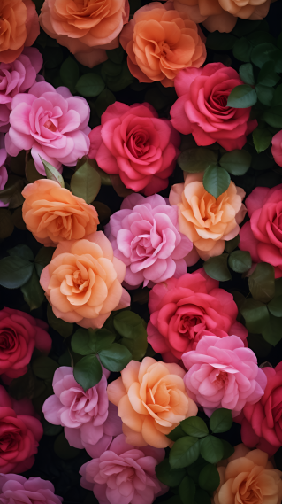 玫瑰(风景手机静态壁纸) - 风景手机壁纸下载 - 元气壁纸