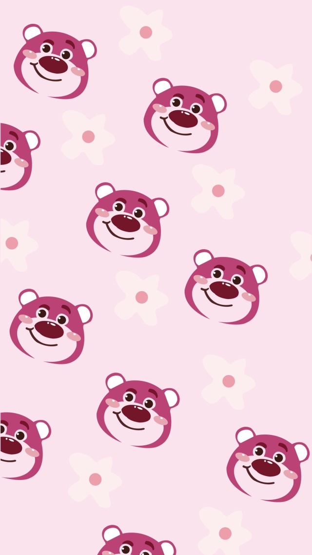 草莓熊草莓熊(动漫手机静态壁纸) - 动漫手机壁纸下载 - 元气壁纸