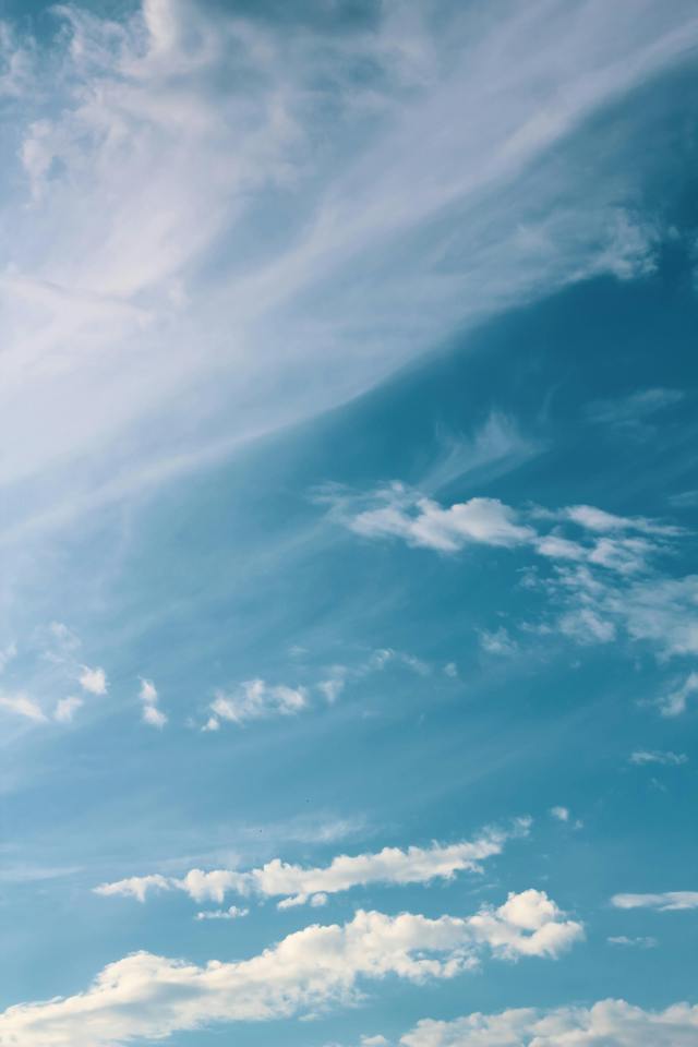 蓝天白云壁纸(风景手机静态壁纸) - 风景手机壁纸下载 - 元气壁纸