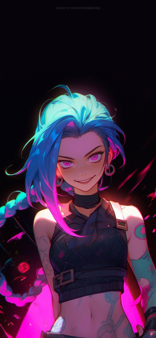 jinx(游戏手机静态壁纸) - 游戏手机壁纸下载 - 元气壁纸