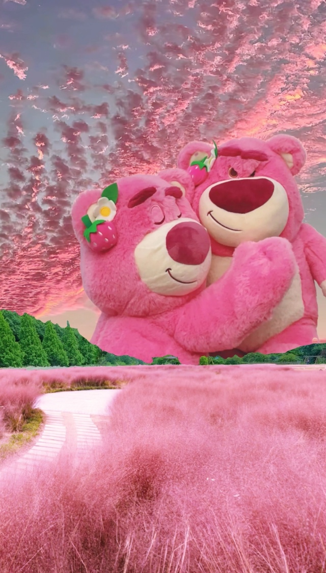 草莓熊(动漫手机静态壁纸) - 动漫手机壁纸下载 - 元气壁纸