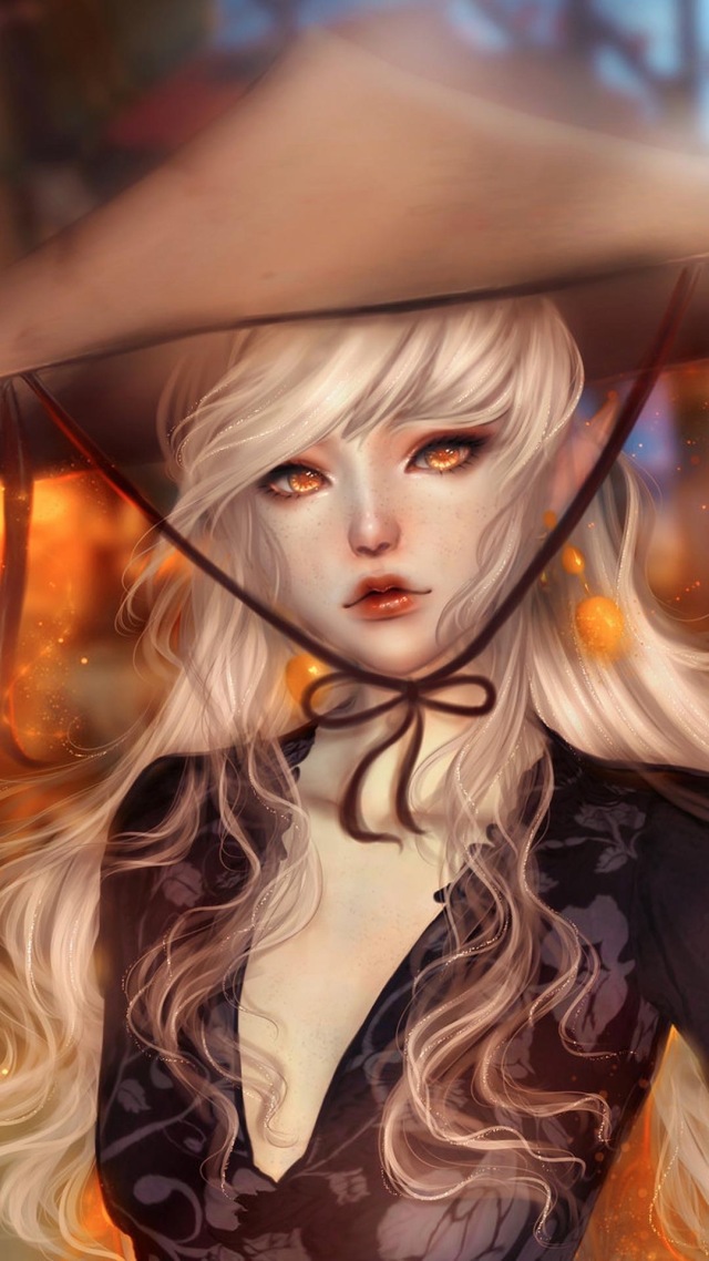 二次元美少女动漫手机静态壁纸 动漫手机壁纸下载 元气壁纸