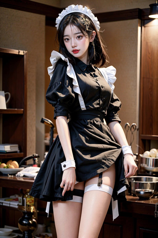 可爱女仆大姐姐 美女手机静态壁纸 美女手机壁纸下载 元气壁纸