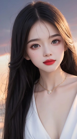 AI 绘画(美女手机静态壁纸) - 美女手机壁纸下载 - 元气壁纸