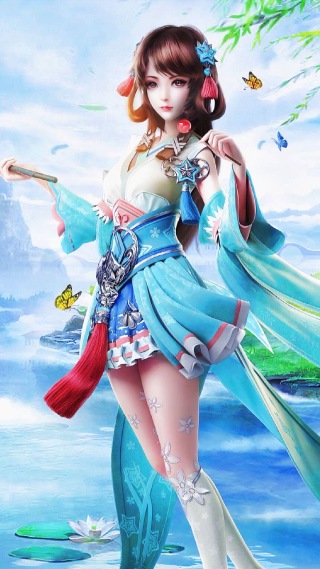 南星罗 女孩 翅膀 仙女 森林 桌面壁纸壁纸动漫手机静态壁纸 动漫手机壁纸下载 元气壁纸