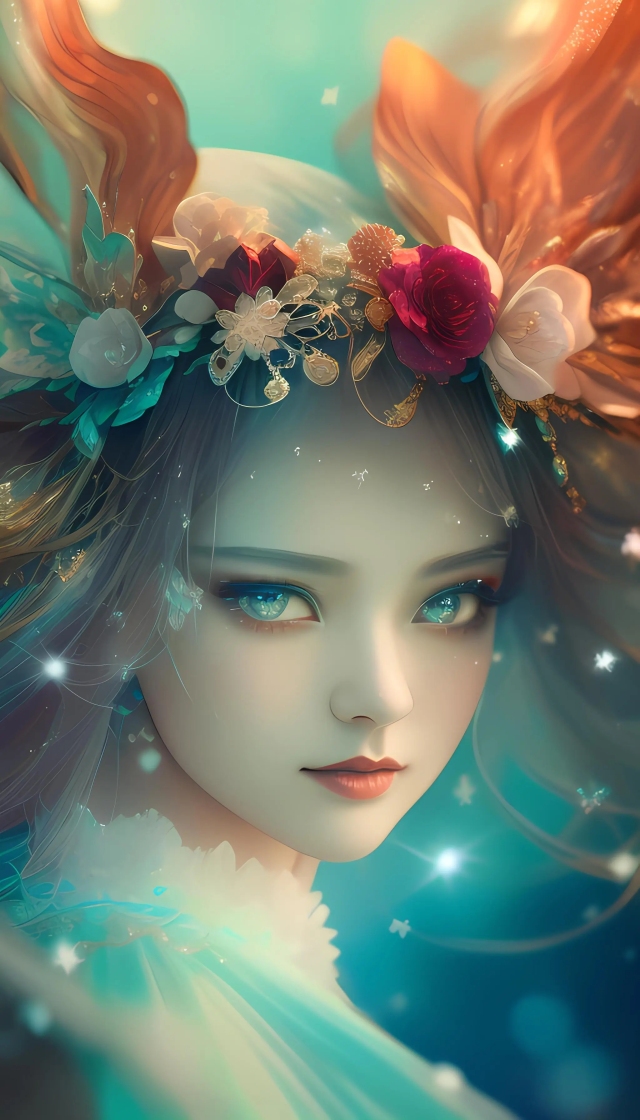 二次元唯美壁纸，漫画美人动漫手机静态壁纸 动漫手机壁纸下载 元气壁纸