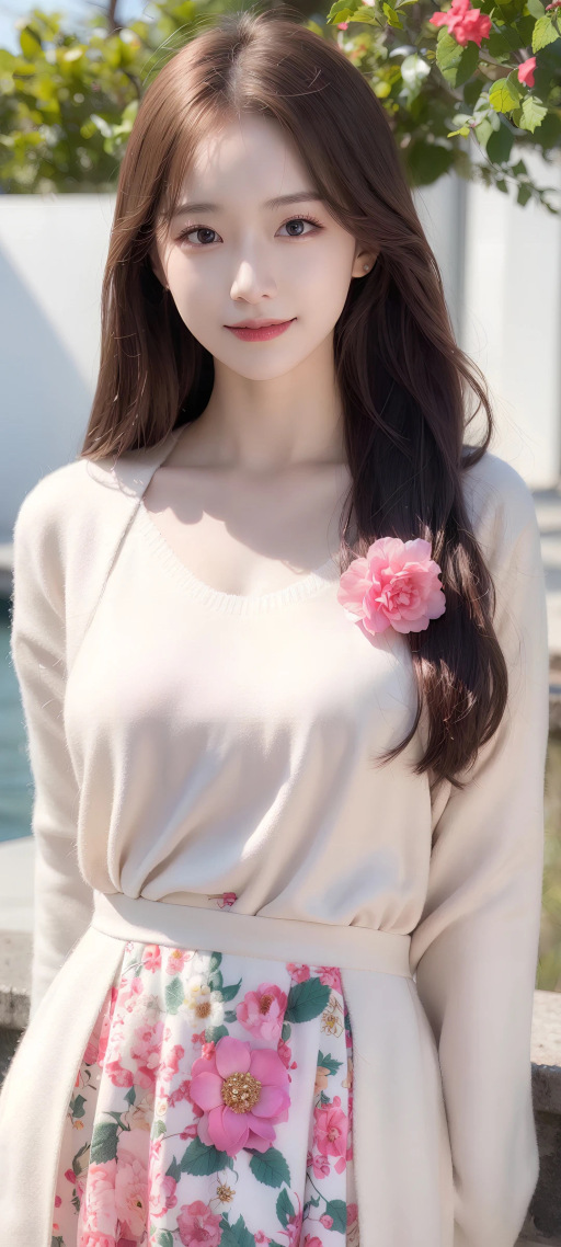 Ai 微笑女神002美女手机静态壁纸 美女手机壁纸下载 元气壁纸