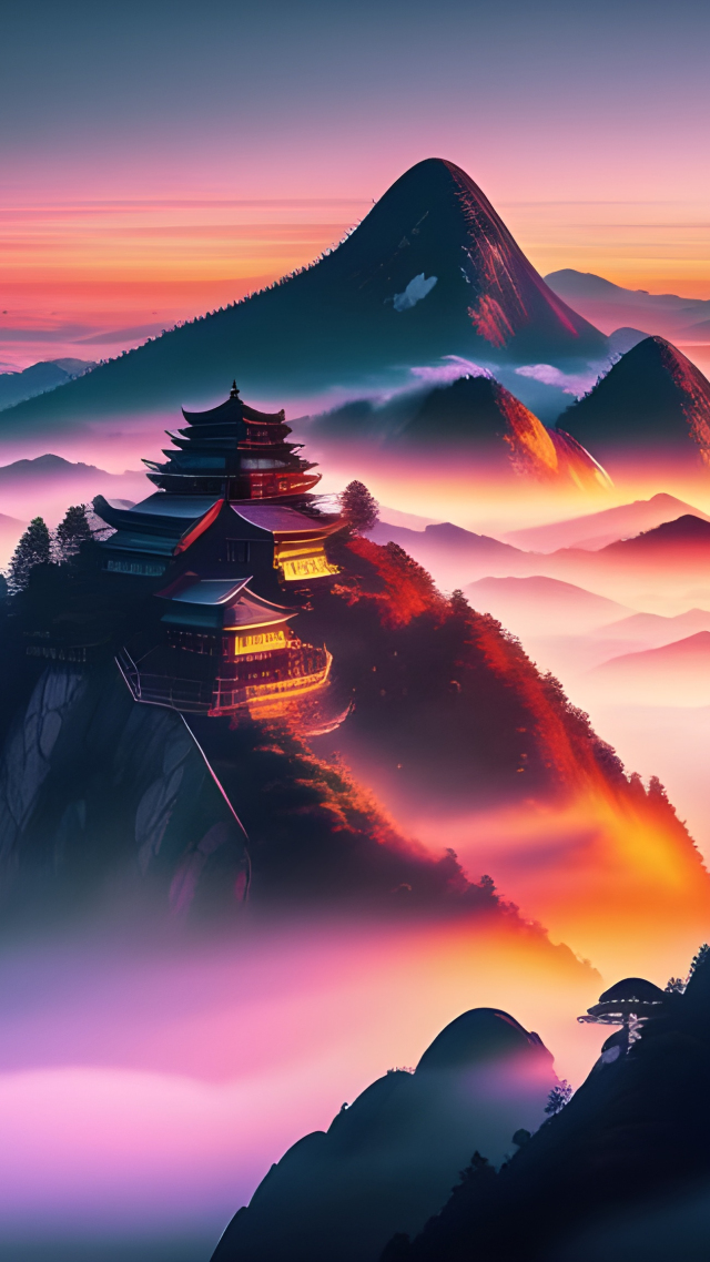 人间仙境风景手机静态壁纸 风景手机壁纸下载 元气壁纸