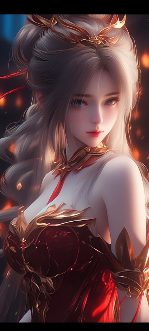 Ai美女1动漫手机静态壁纸 动漫手机壁纸下载 元气壁纸
