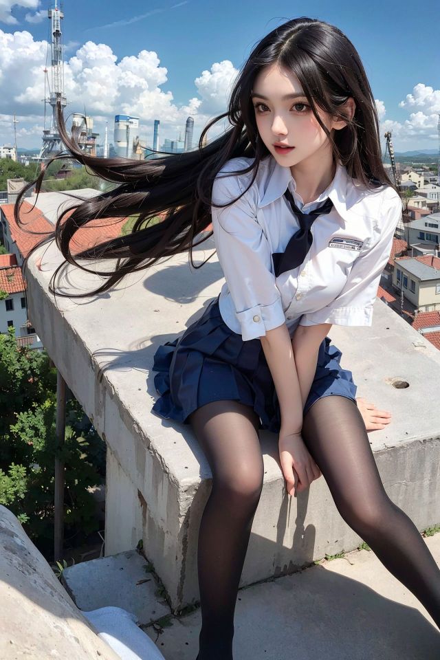 长腿黑丝jk美少女美女手机静态壁纸 美女手机壁纸下载 元气壁纸