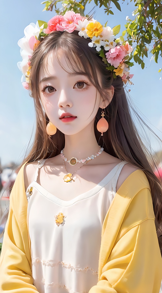 小甜妹美女手机静态壁纸 美女手机壁纸下载 元气壁纸